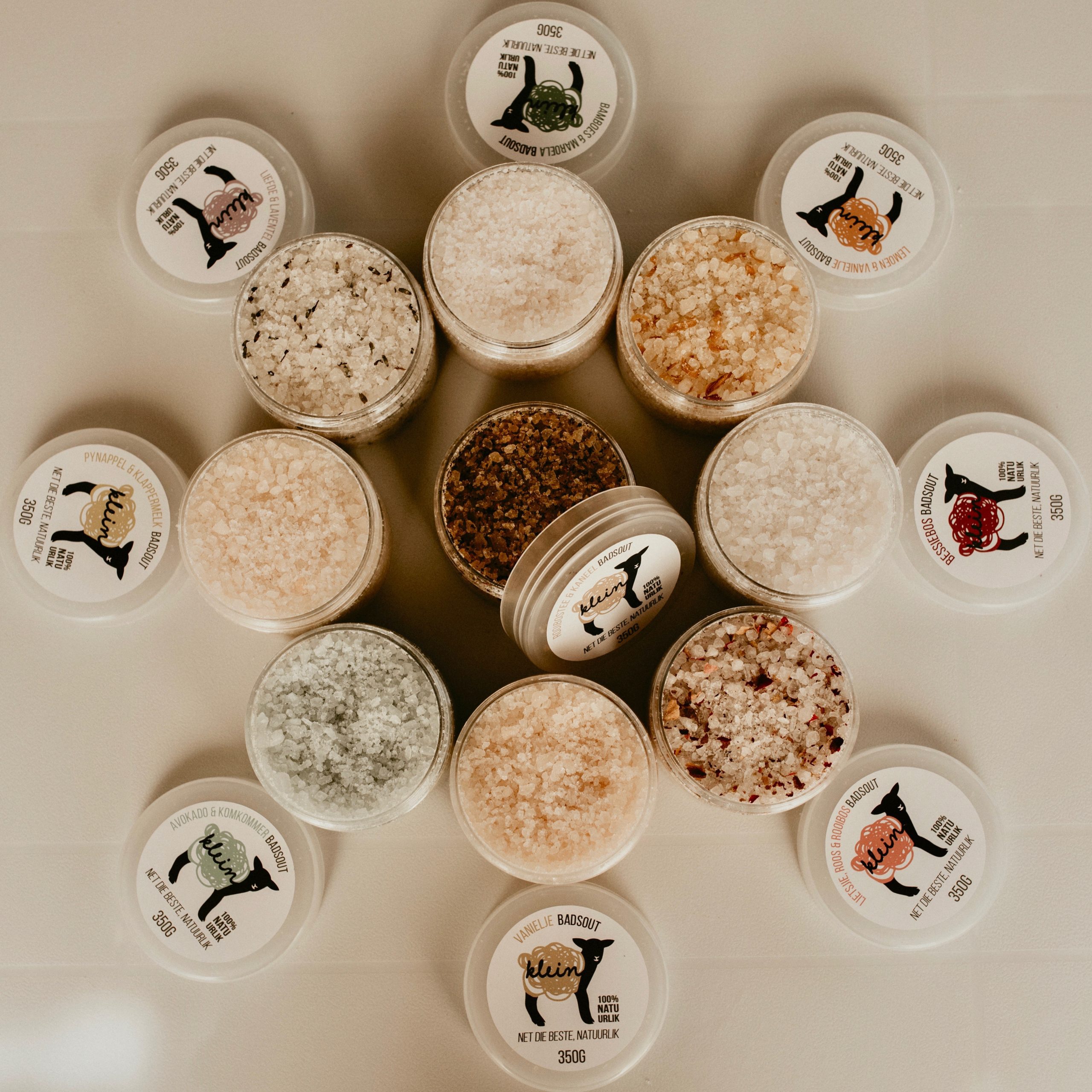 Klein Bederf | Badsout – Melk en Heuning (350g) | Loka'Manel Namibia