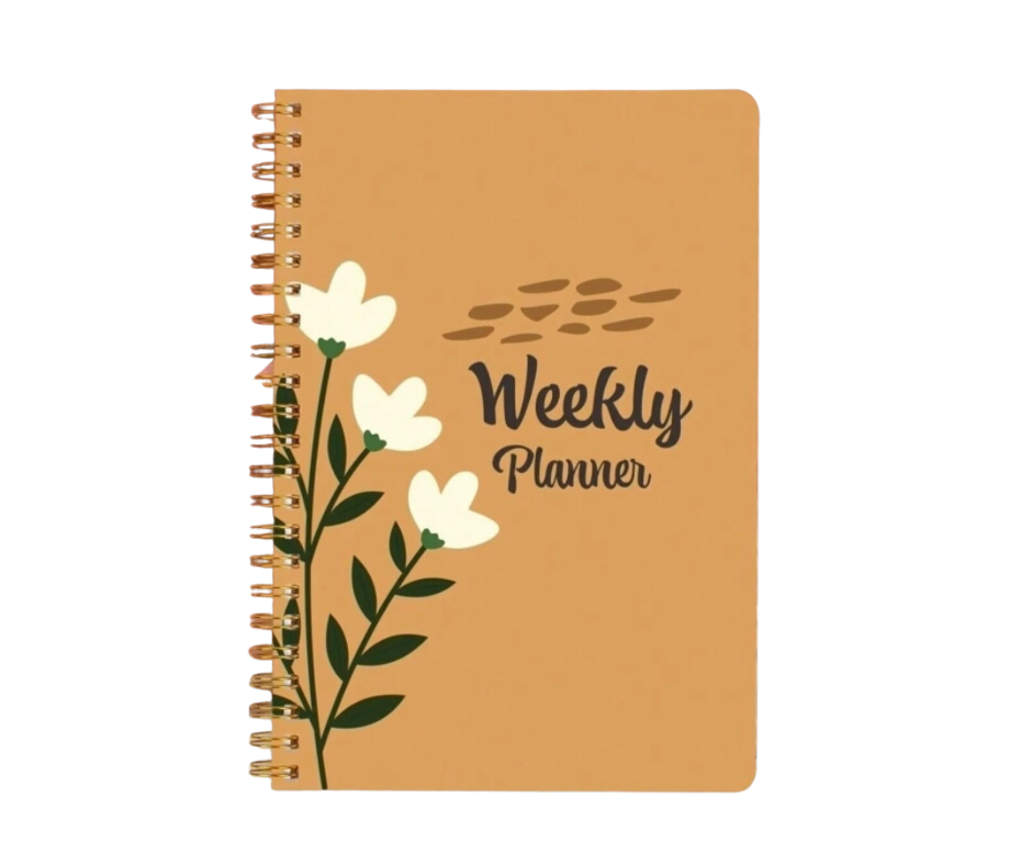 Manel | Stationary – Weekly Planner (Yellow) – A5 | Manel Namibia
